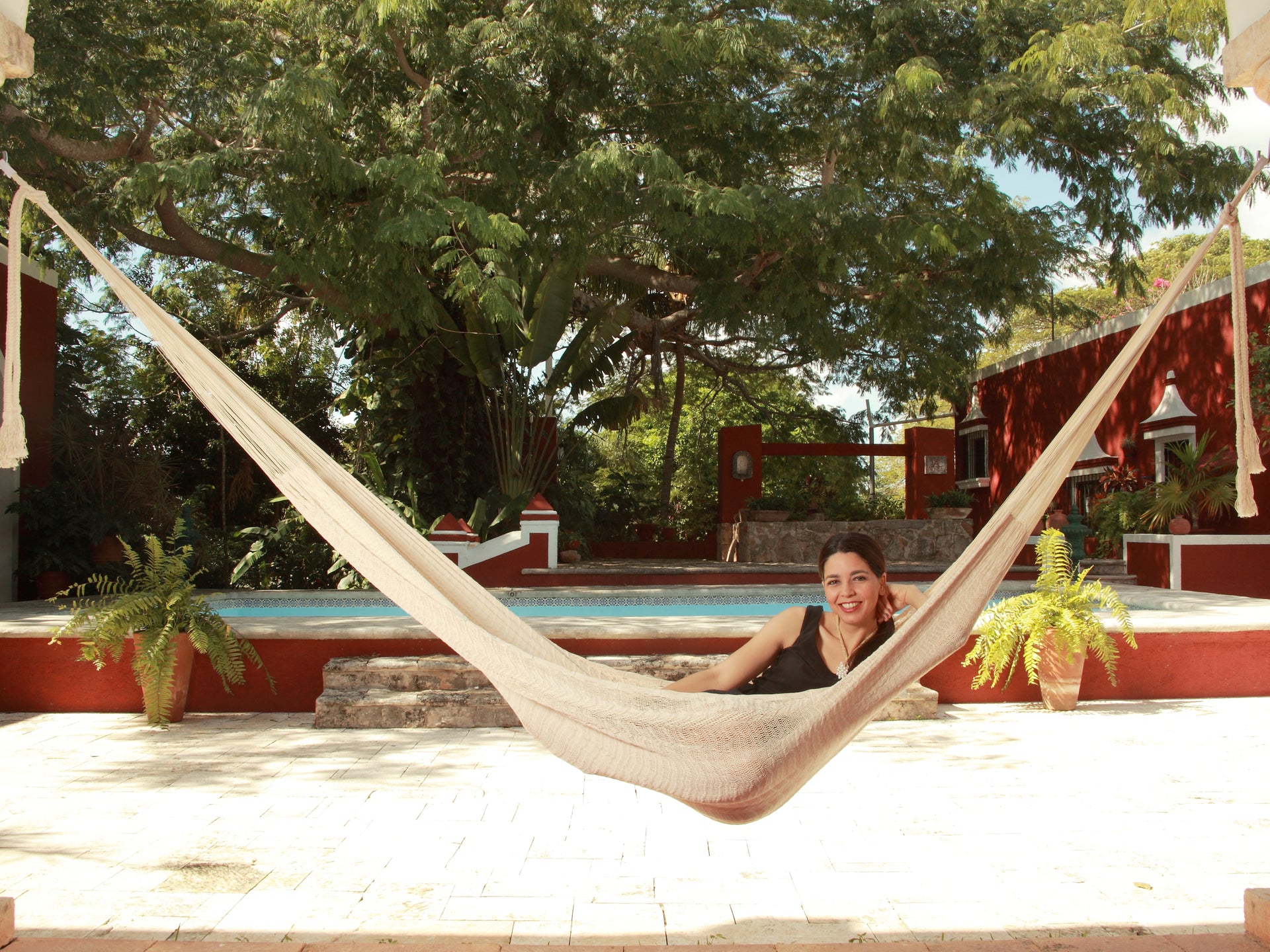 Natural, XL, Algodón – Cielo Hamacas