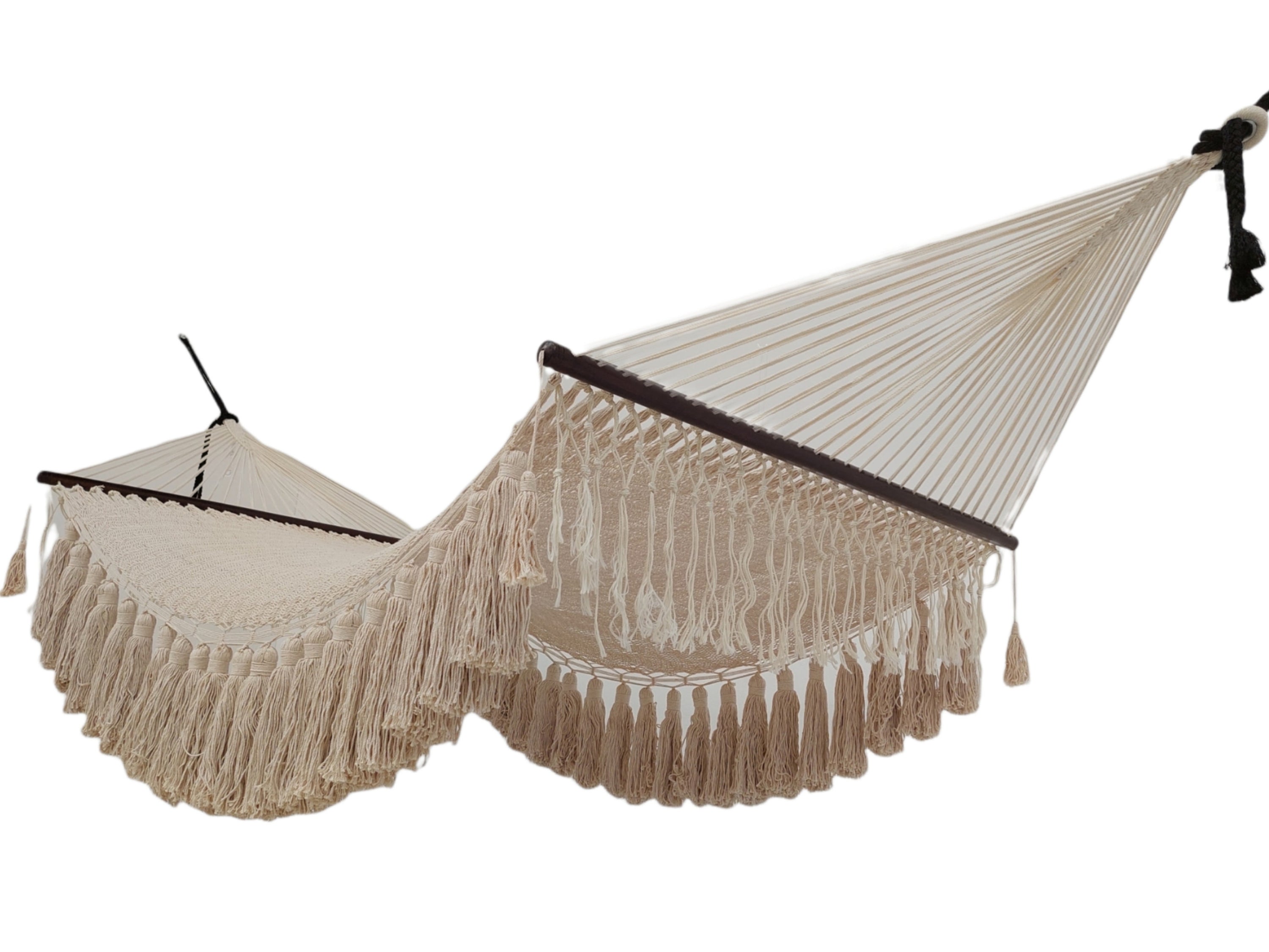 Hamaca Americana de Lujo Xcaret, XL, Algodón – Cielo Hamacas