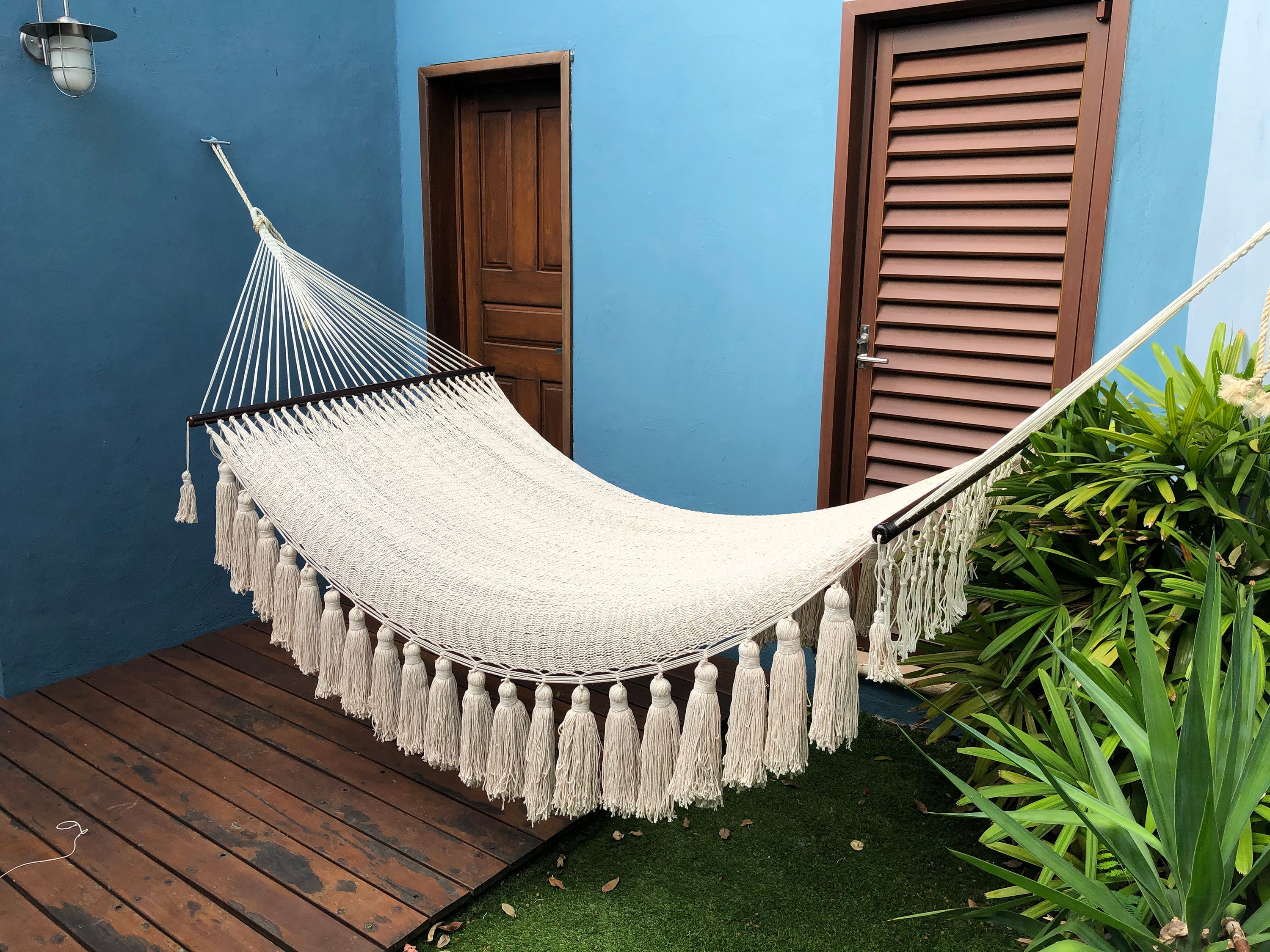 Hamaca Americana de Lujo Xcaret, XL, Algodón – Cielo Hamacas